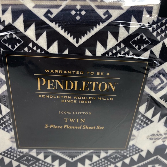 Pendleton | Bedding | Pendleton 0 Cotton Flannel 3 Pc Twin Sheet Set ...